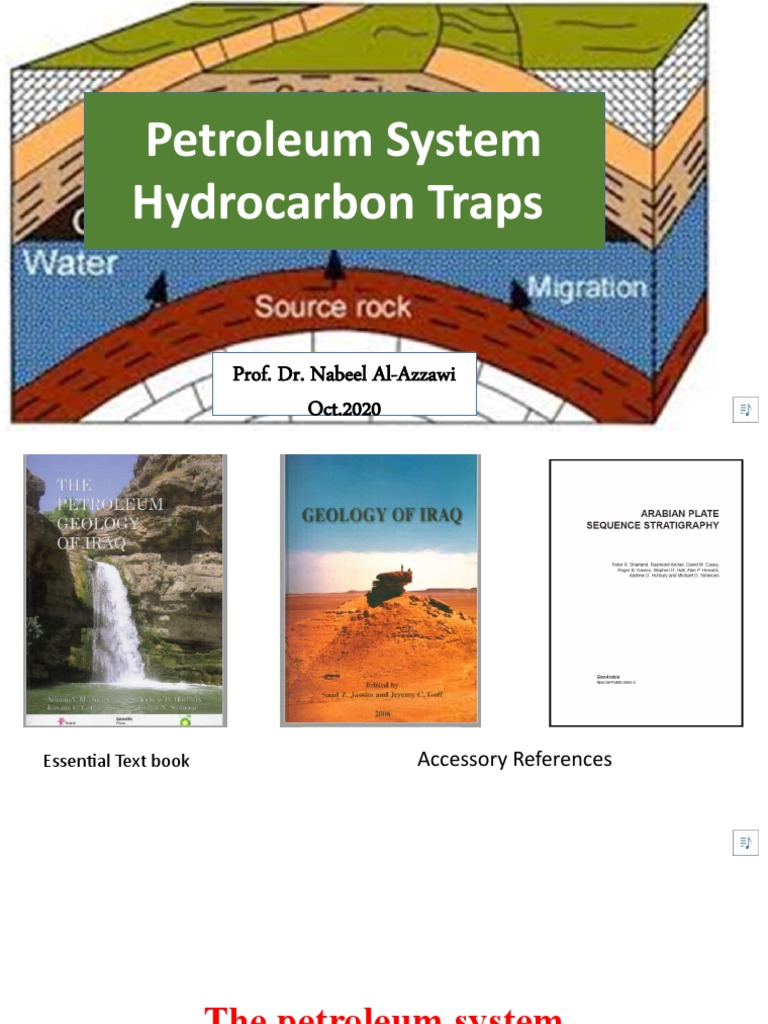 Petroleum System Hydrocarbon Traps: Prof. Dr. Nabeel Al-Azzawi Oct.2020 ...