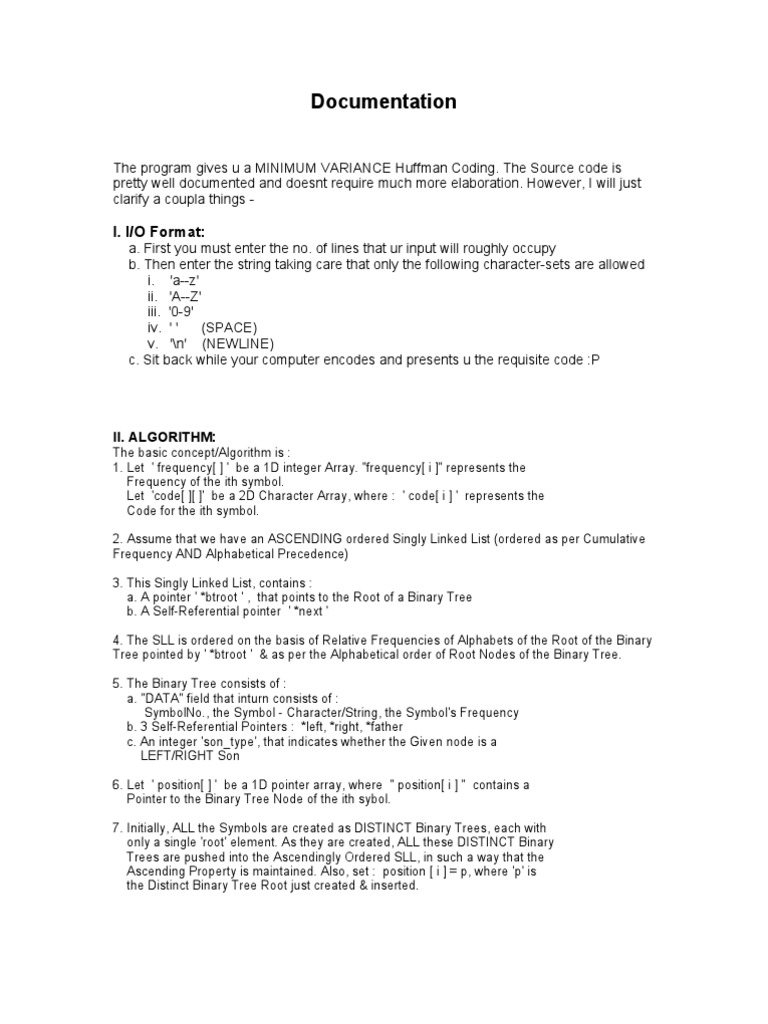 Documentation | PDF | String (Computer Science) | Theoretical Computer ...