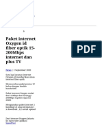 Harga Paket Internet Oxygen 2024 | PDF