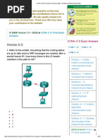 CCNA 3 Final Exam Answers | PDF | Computer Network | Virtual Private Network
