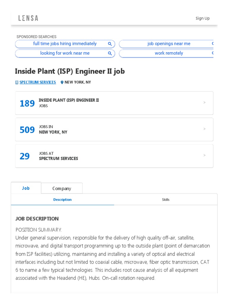 Inside Plant Isp Engineer Iib Pdf Computer Network Internet
