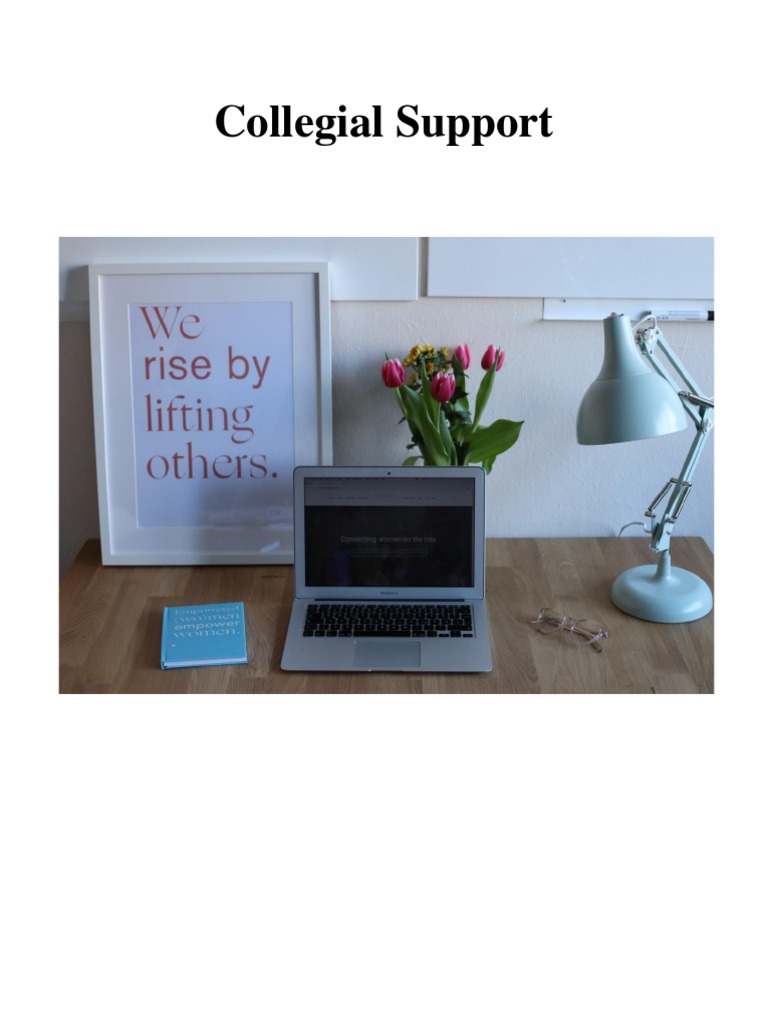 Collegial Support 1 | PDF | Mentorship | Instructional Design