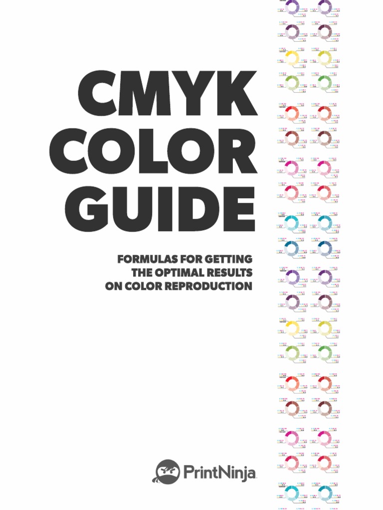 CMYK Color Guide PDF | PDF | Logos | Magenta