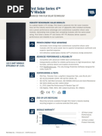 Series 7 FT1 Datasheet | PDF | Photovoltaics | Solar Panel