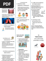 Triptico Tuberculosis | PDF | Tuberculosis | Medicina CLINICA