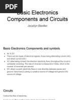Electronic Components - Functions& Symbols | PDF | Capacitor | Inductor