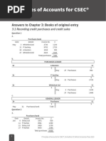 CSEC Principles of Accounts Past Papers | PDF