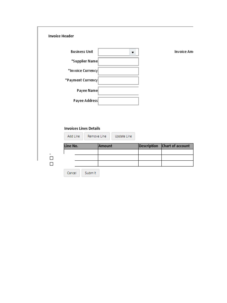 Payment Request Form Mock Screen | PDF | Payments | Invoice