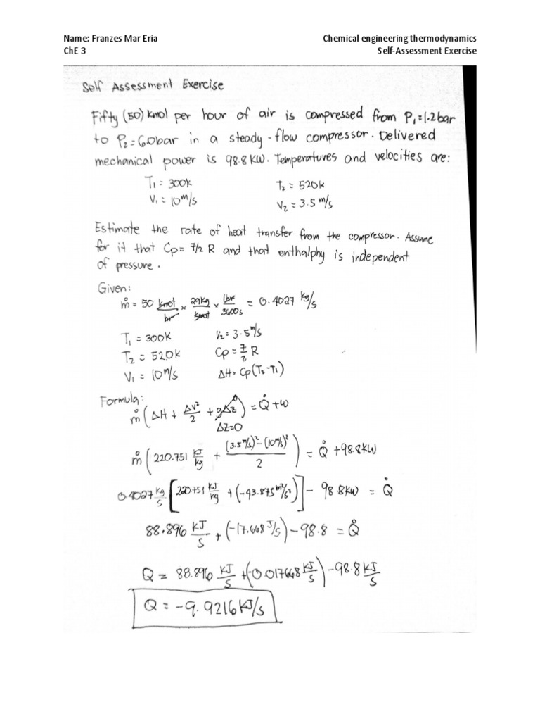 Self Assessment Exercise | PDF