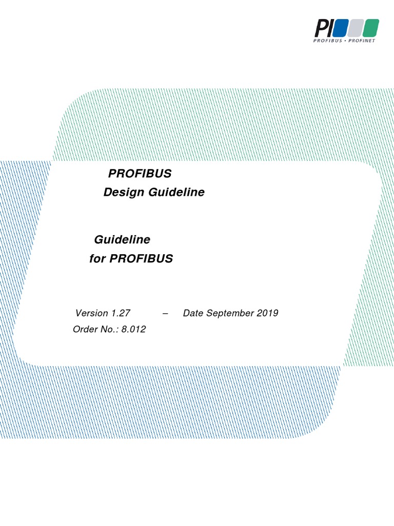 PROFIBUS Design Guideline 8012 V127 Sep19 | PDF | Network Topology ...