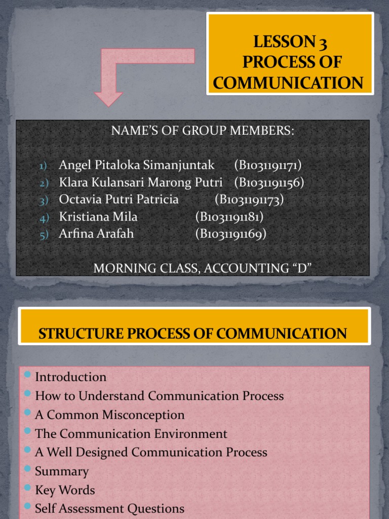 Understanding the Communication Process | PDF | Perception | Nonverbal Communication