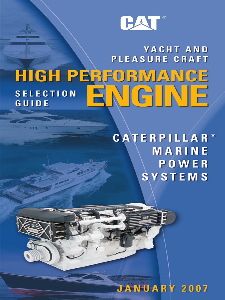 CAT Engine PDF | PDF | Diesel Engine | Engines