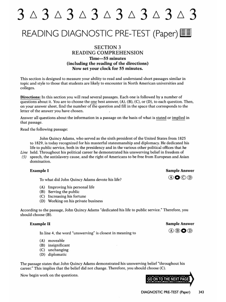 Pre-Test Reading PDF | PDF