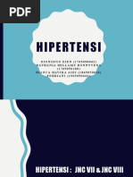 Algoritma Pedoman Hipertensi JNC 8 | PDF