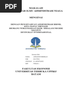 Tugas 2 - Pengantar Ilmu Administrasi Niaga ADBI4130 | PDF | Pengelolaan Keuangan & Uang