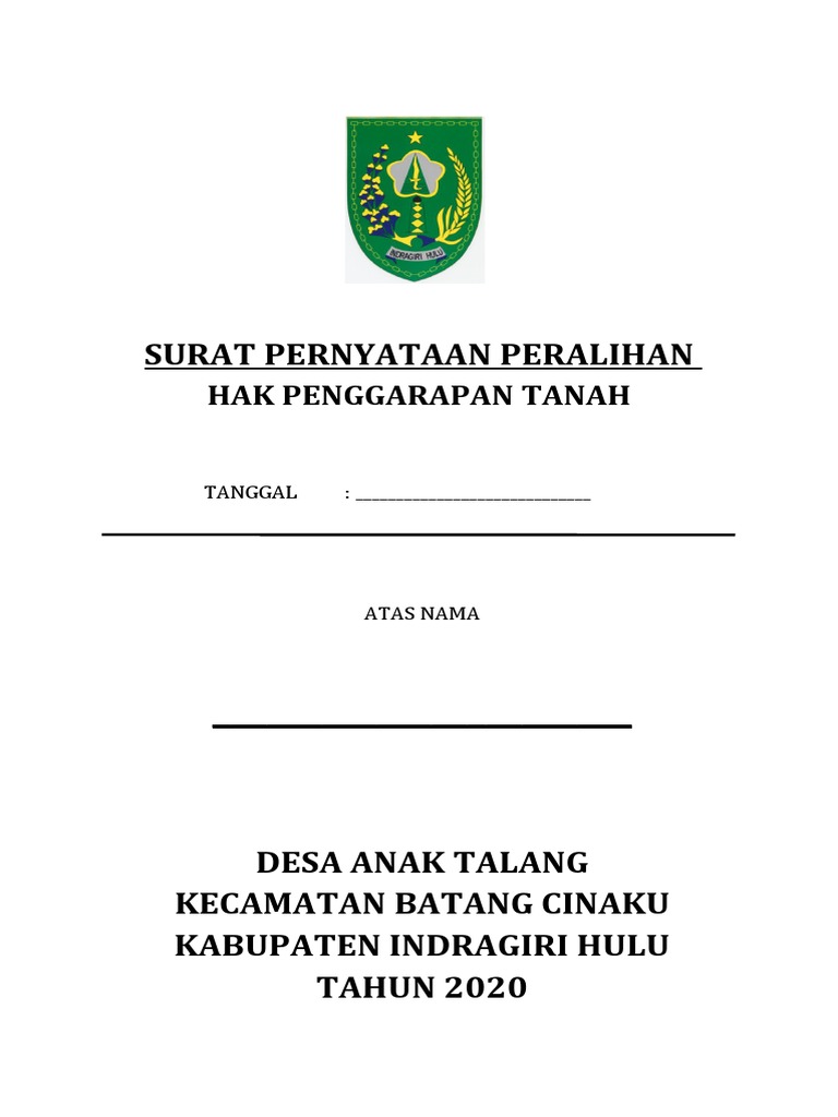 Contoh Blangko SKGR | PDF