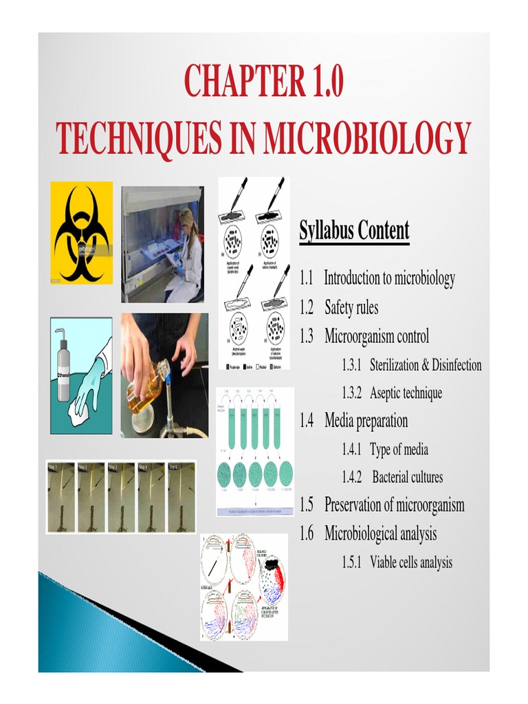 Microbiology Techniques and Safety Guide | PDF | Colony Forming Unit ...