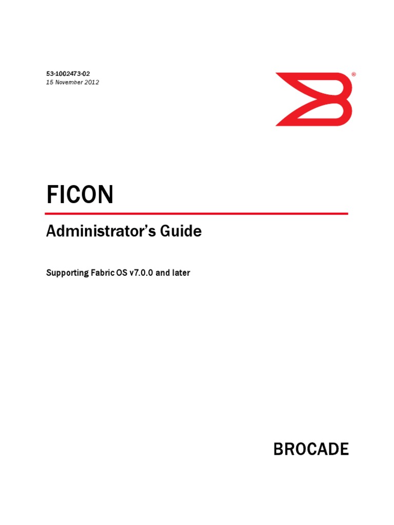 Ficon: Administrator's Guide | PDF | Computing | Data Transmission