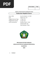 Pemeriksaan Simplisia: Makroskopis & Mikroskopis | PDF