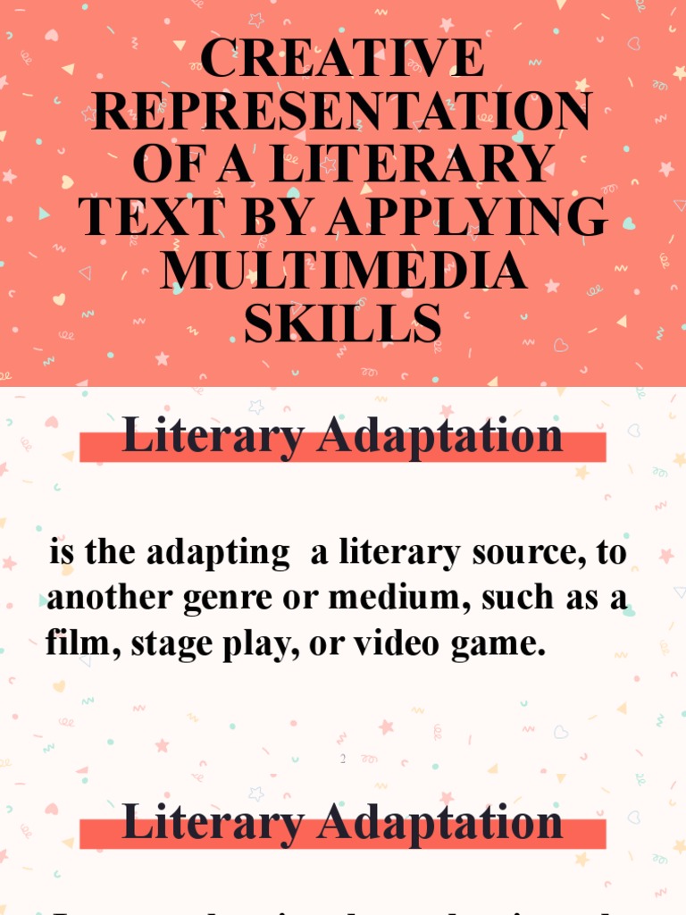 Creative Multimedia Literary Adaptation | PDF