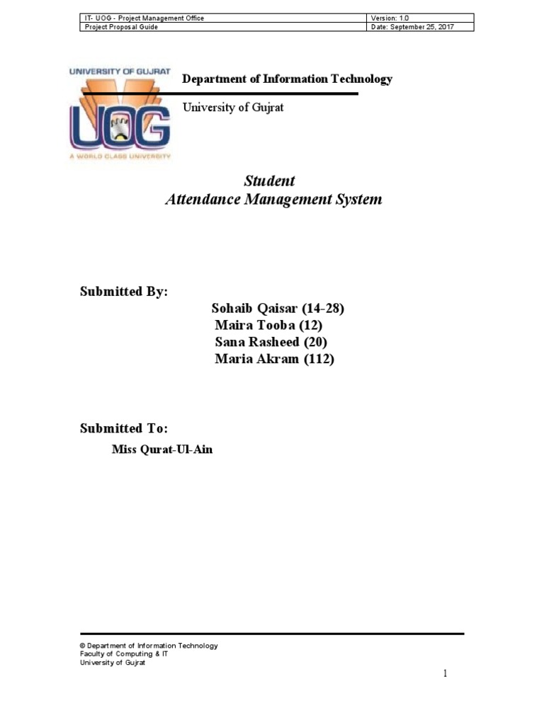 Student Attendance Management System | PDF | Relational Database | My Sql