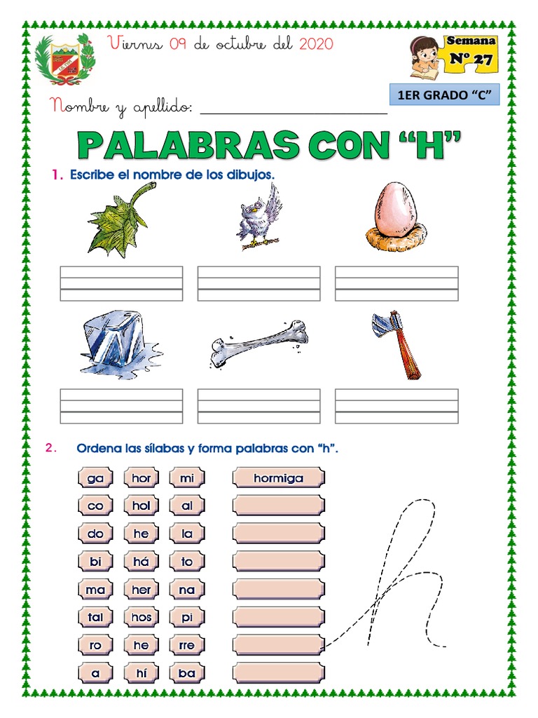 Palabras Con H | PDF