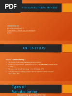 Key Manufacturing Vocabulary Terms | PDF | Inventory | Mass Production