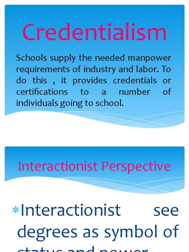 Credentialism | PDF | Career & Growth