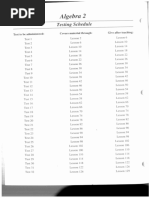 Saxon Math 8 7 Tests | PDF