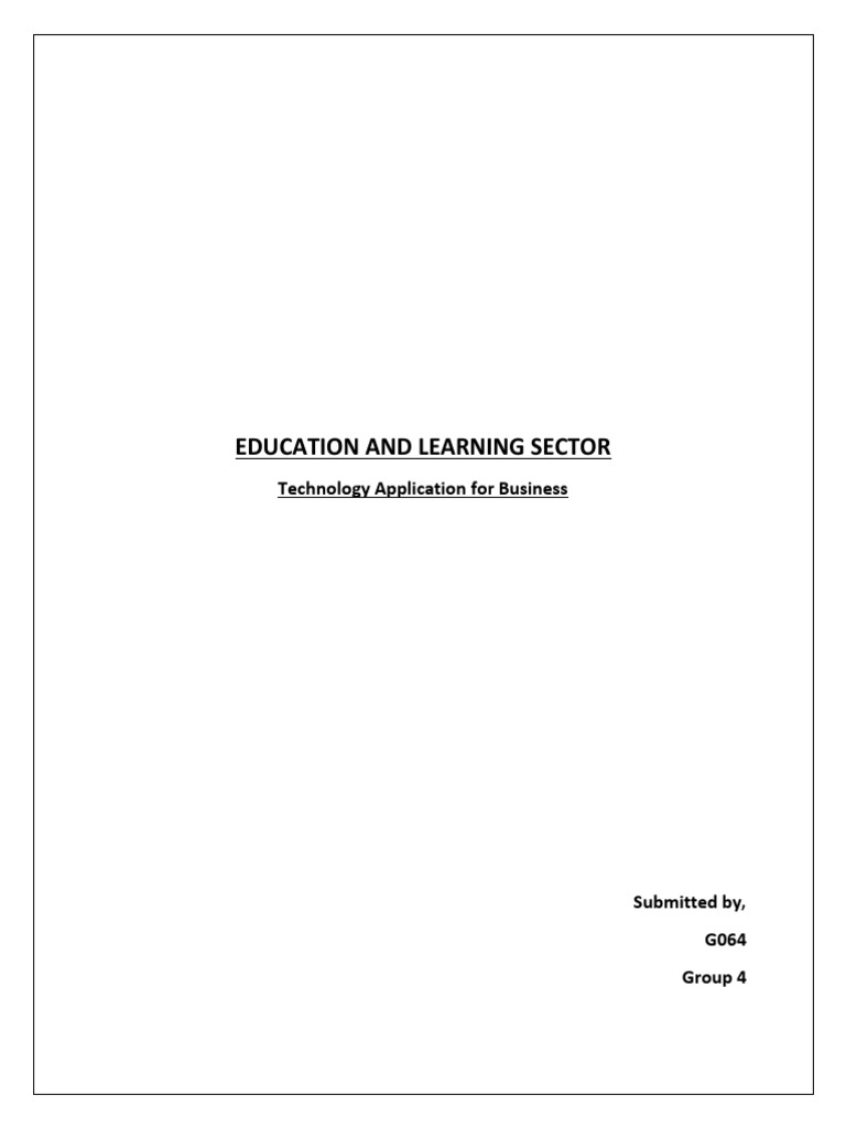 Education Industry TAB | PDF | Educational Technology | Behavior Modification