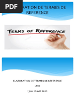 Rédaction des Termes de Référence (TDR) | PDF | Affaires