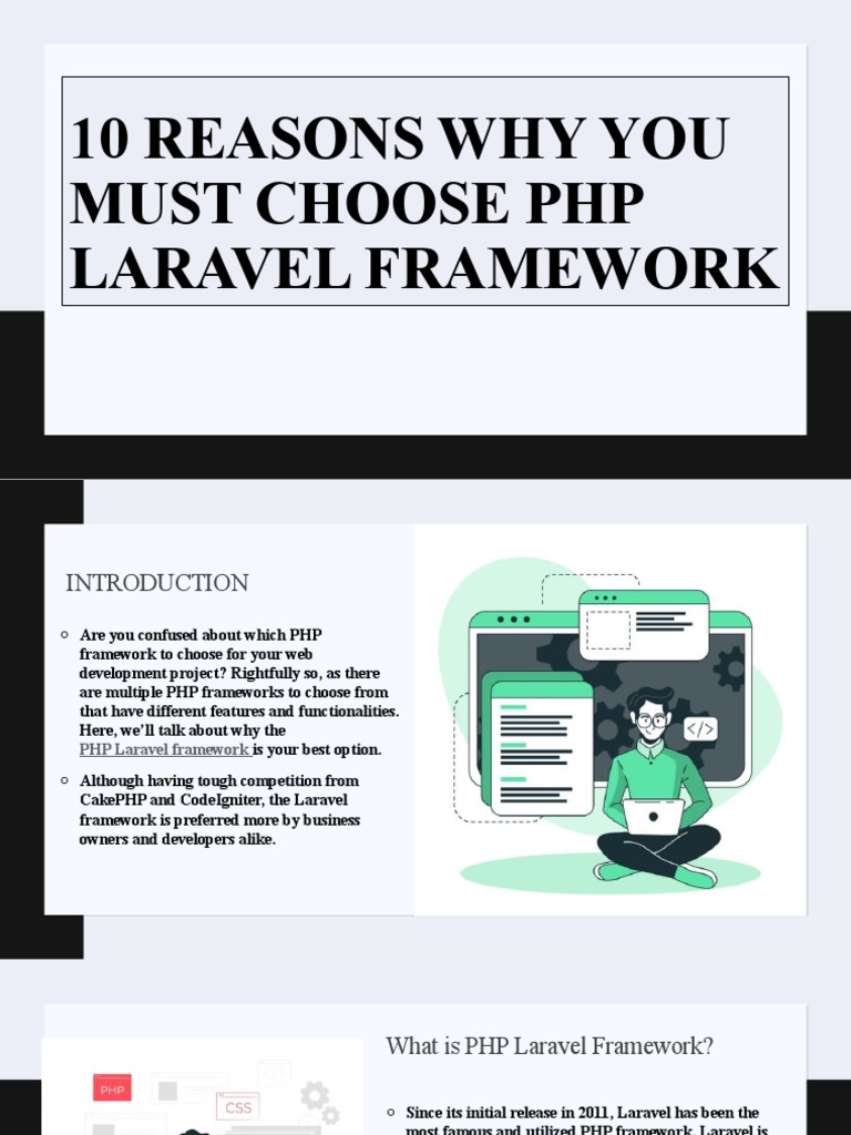 Reasons-To-Choose Php-Laravel-Framework | PDF | Php | Software Framework