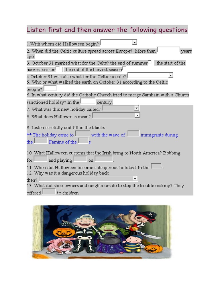 History and Customs of Halloween | PDF | Social Science | History