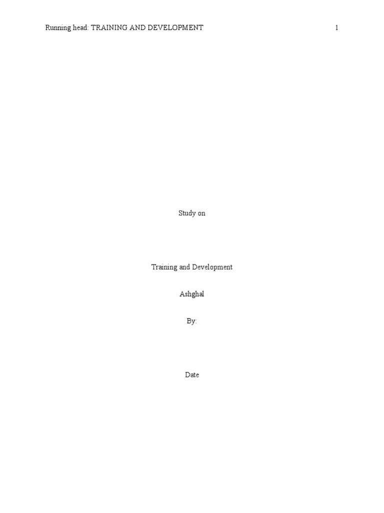 Training and Development | PDF | Employment | Motivation