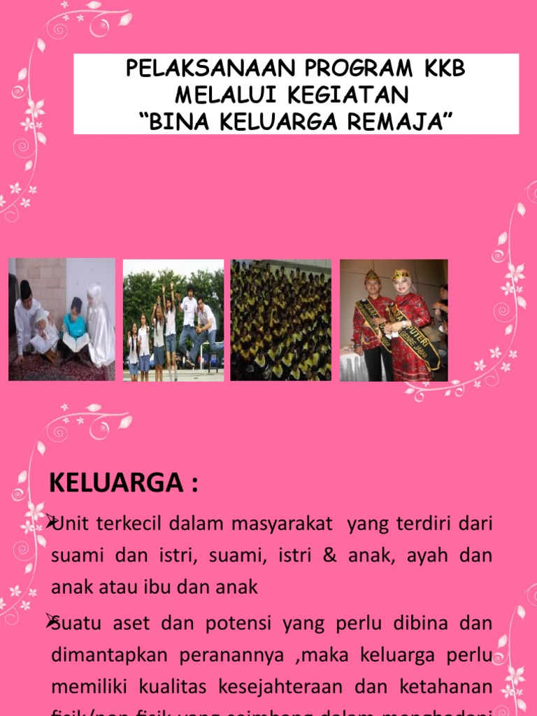 MATERI Bina Keluarga Remaja (BKR) | PDF