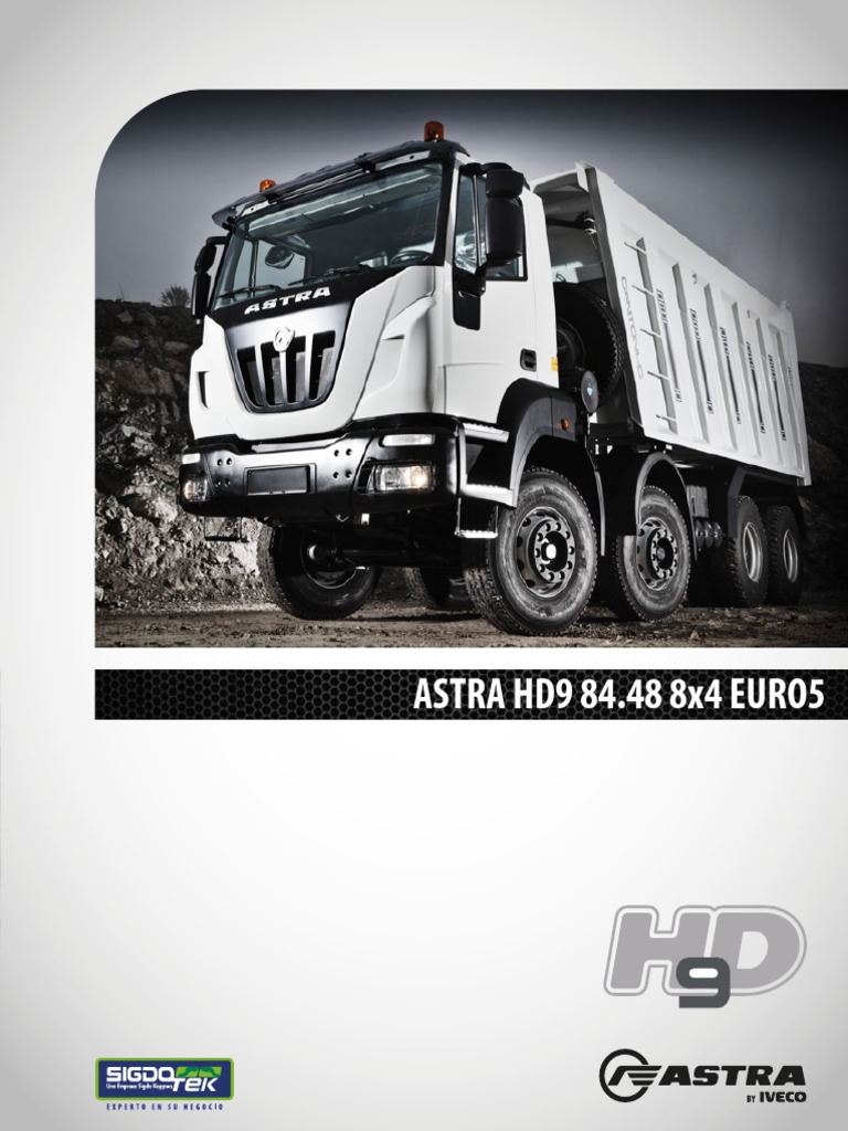 Astra HD9 84.48 8x4 Euro 5 Especificaciones | PDF | Eje | Sistema de ...