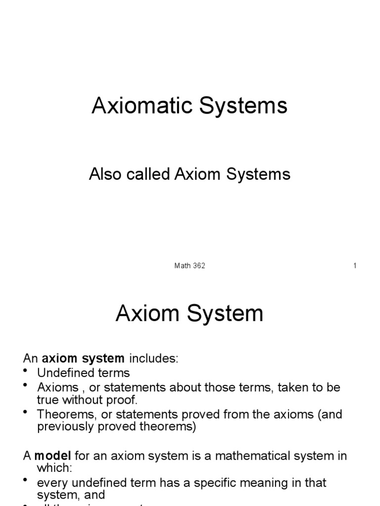 Axiomatic Systems and Incidence Geometry | PDF | Axiom | Sphere