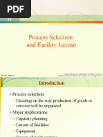 Process Selection and Facility Layout | PDF | Design