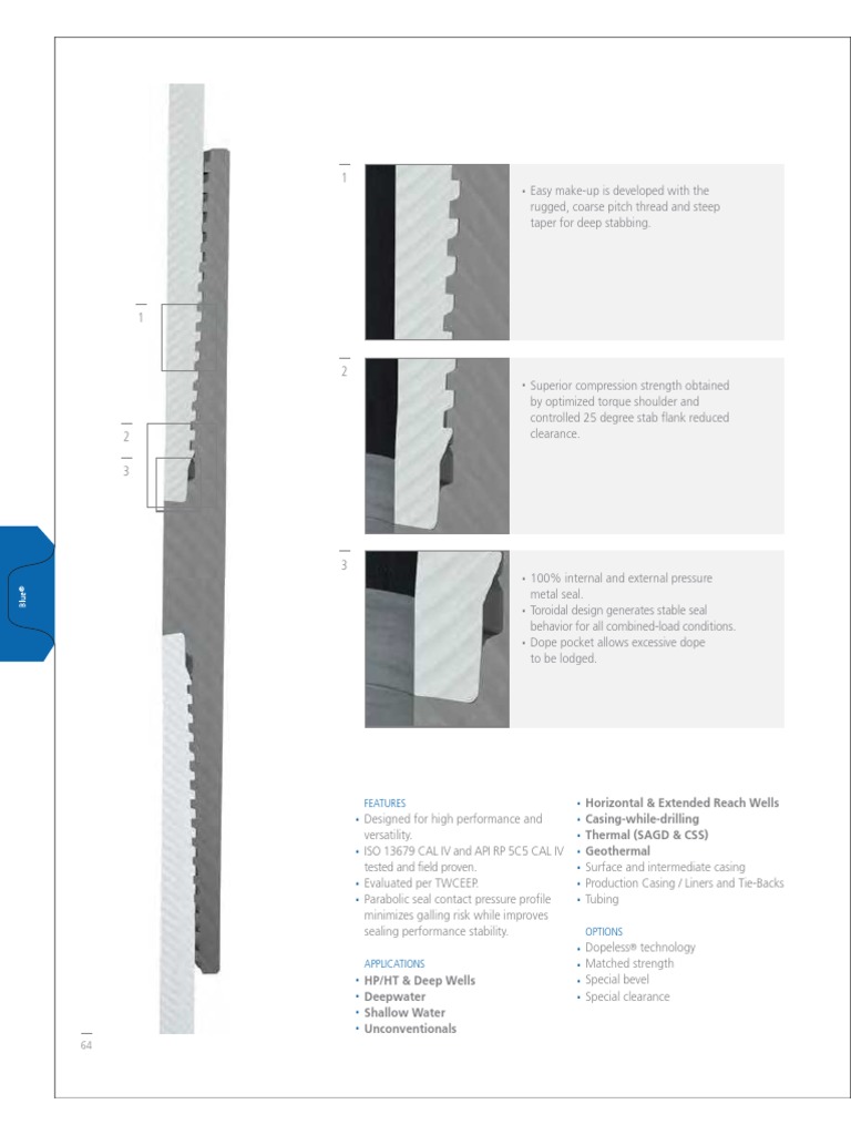 Tenarishydril-Premium-Connections-Catalog TSH Blue | PDF | Casing ...