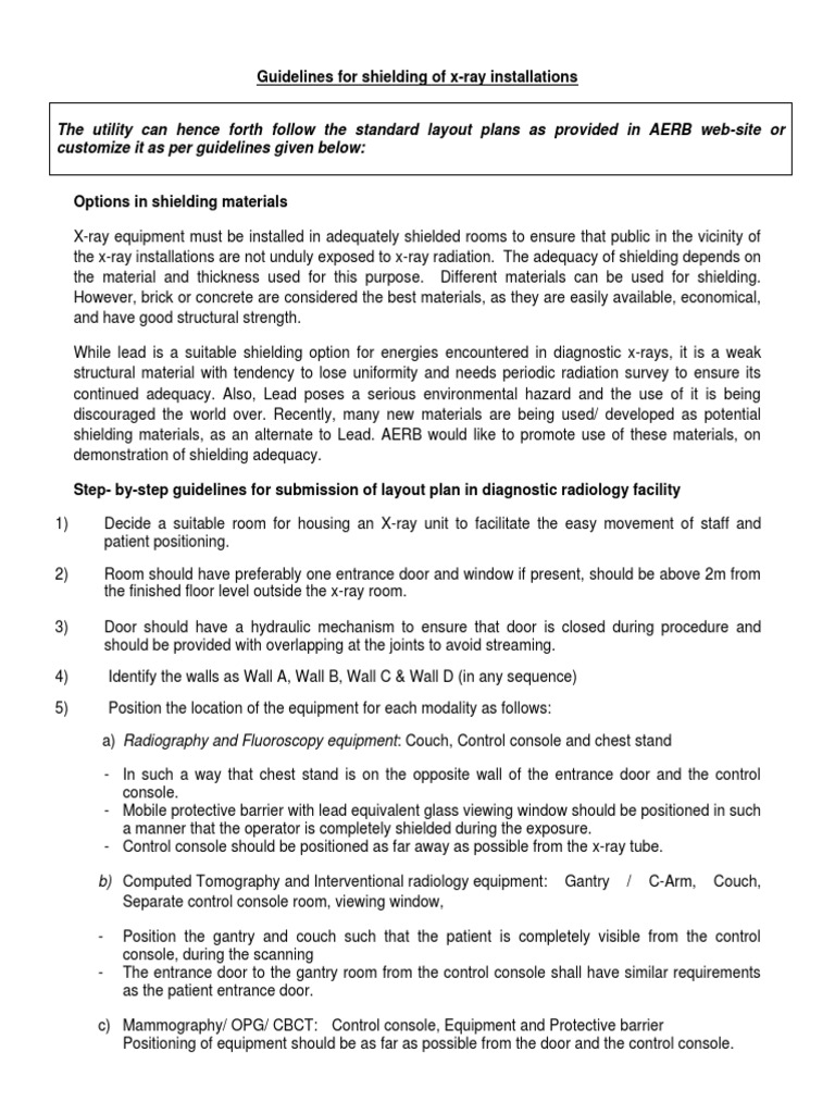 Radiology Model-Room-Layout PDF | Download Free PDF | Radiation ...