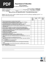 CLIENT FEEDBACK FORM 2021 Filipino | PDF