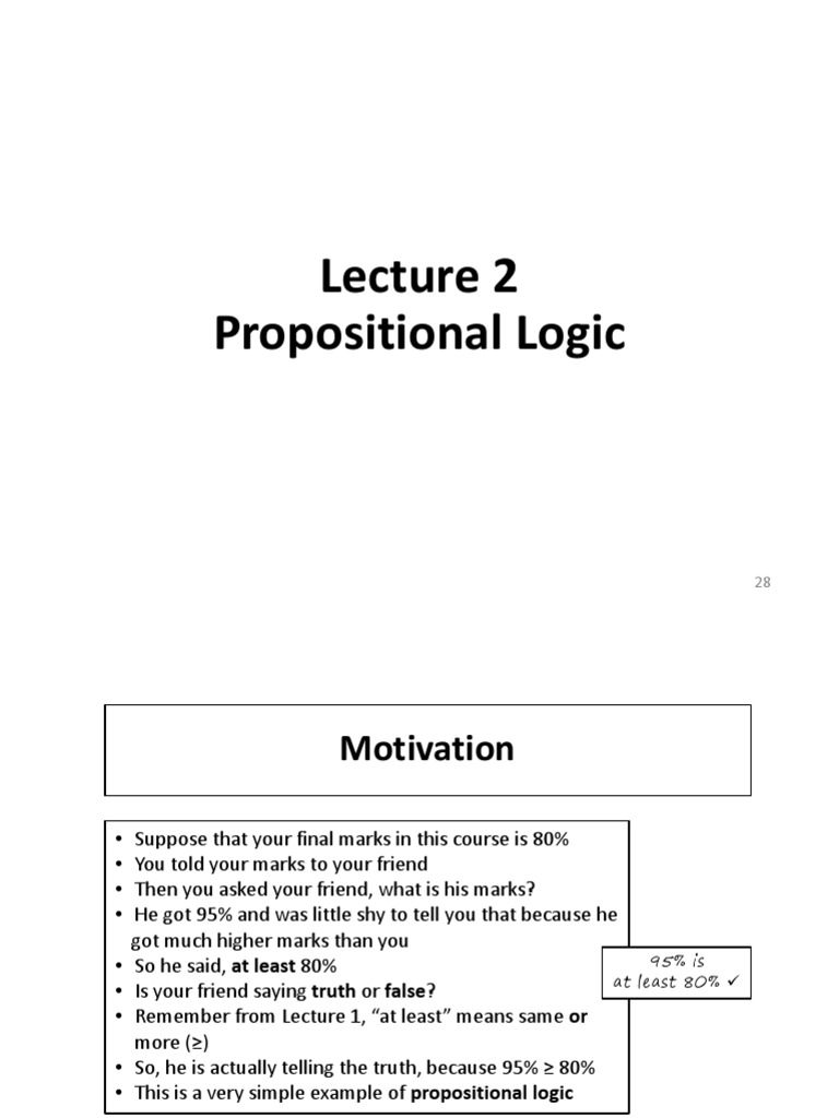 Propositional Logic | PDF | Proposition | Logical Expressions
