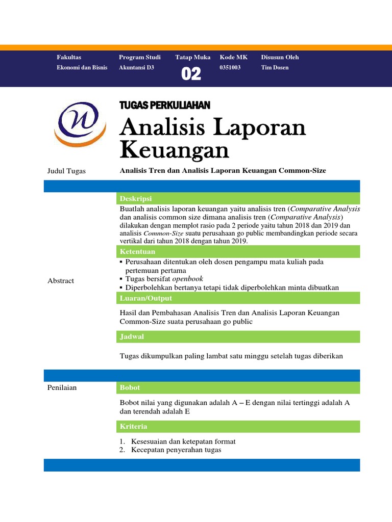 RTM Alk Pertemuan 02 - Alat Alat Analisis Laporan Keuangan | PDF