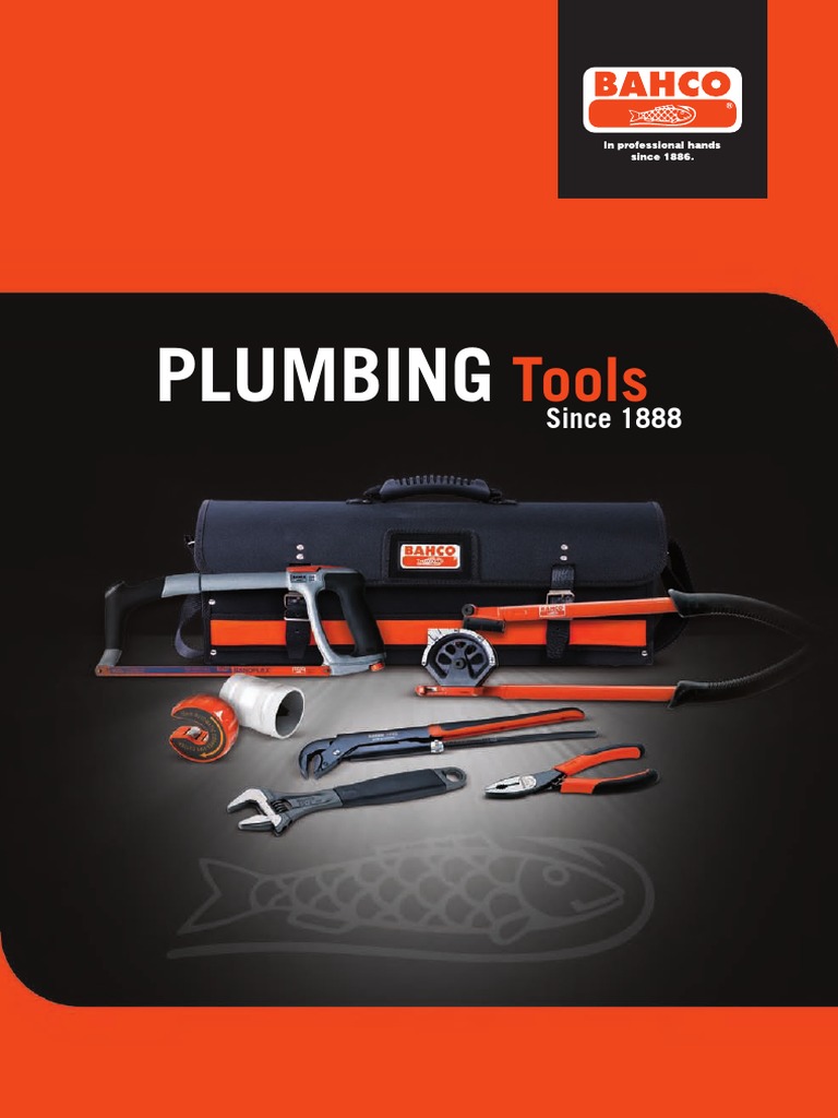 Plumbing Tools PDF | PDF | Pipe (Fluid Conveyance) | Equipment