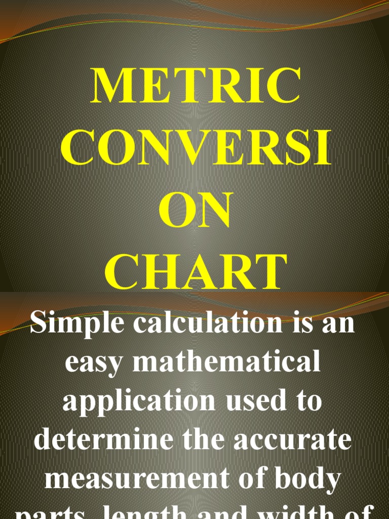 Metric Conversion of Fabric and Sewing | PDF