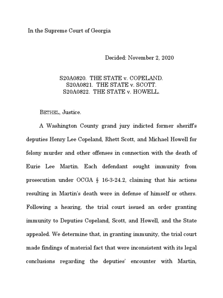 The State Vs Copeland Et Al | PDF | Reasonable Suspicion | Terry Stop
