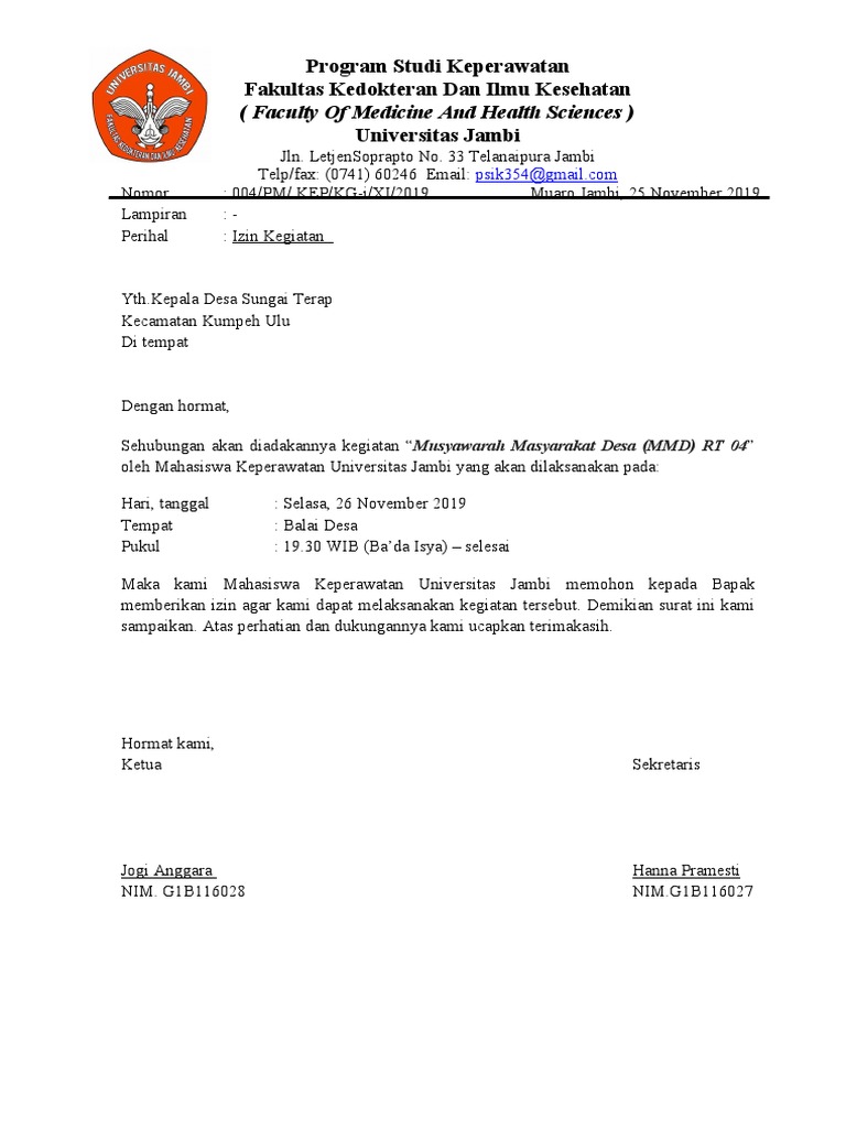 Surat Izin MMD Kel 4 | PDF