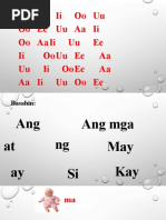 Babasahin - Tatlong Letra | PDF