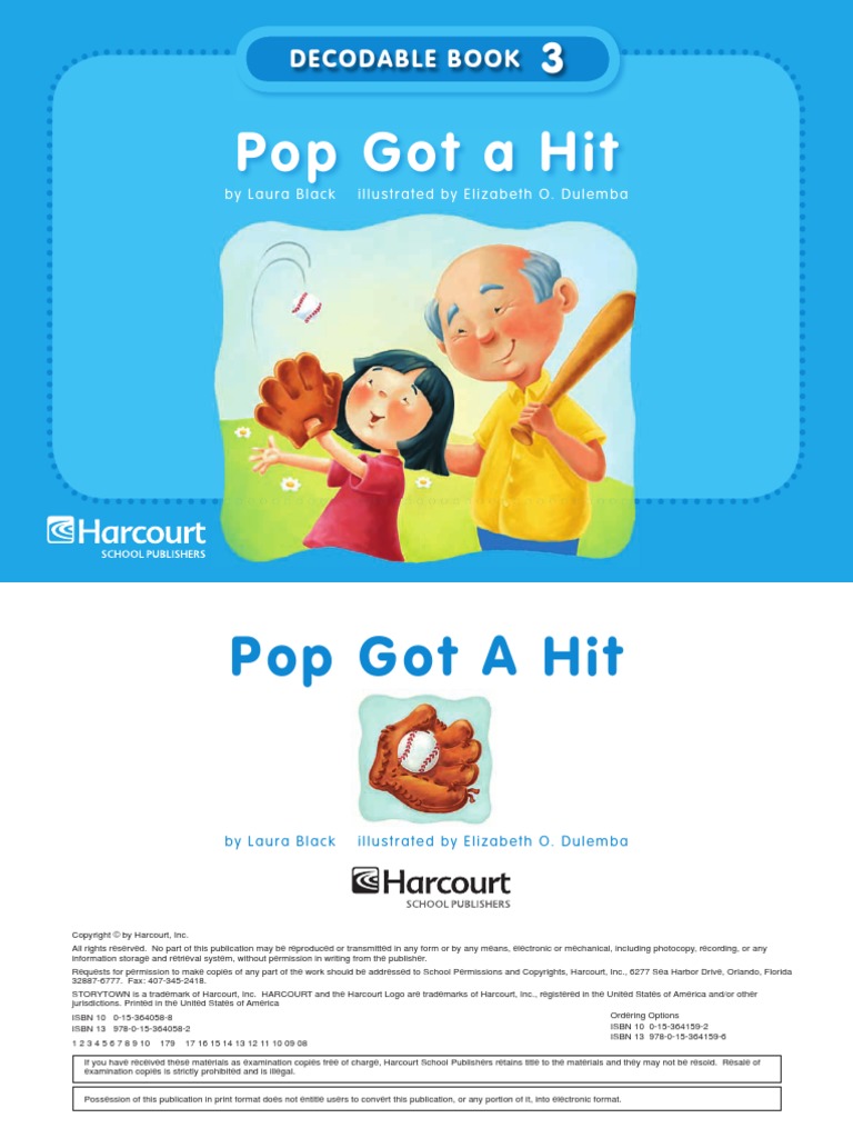 Pop Got A Hit: Decodable Book | PDF | Business Law | Social Information ...