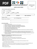 2025 NIT Application Form | PDF | Educational Stages